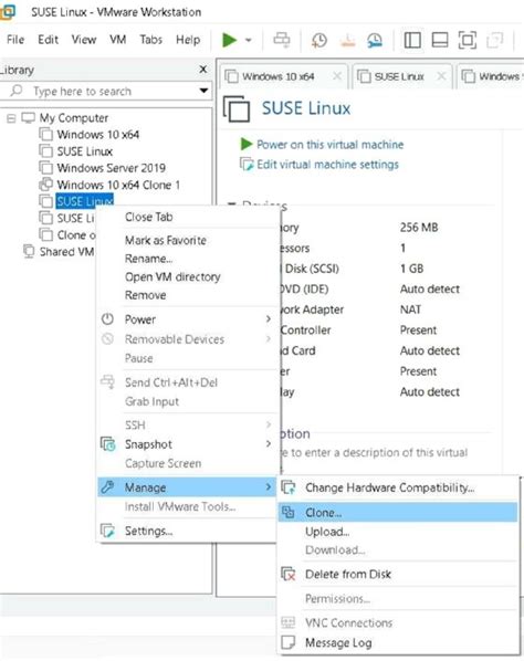 learn how to use vmware s workstation clone vm feature