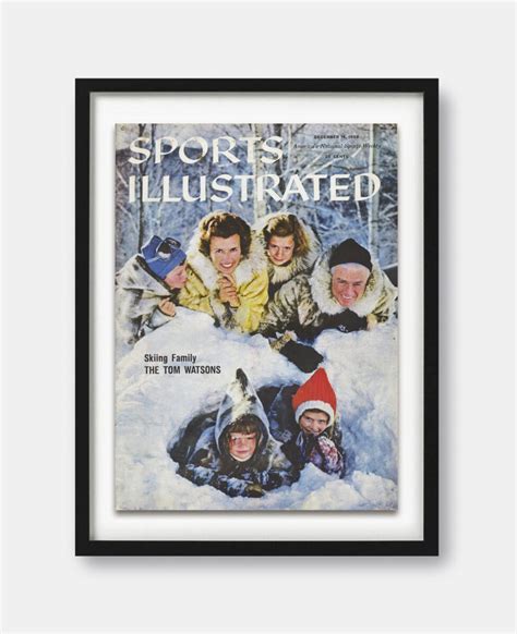 Sports Illustrated December 1959 Cover Print The Curious Desk