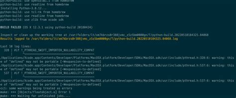 certain versions of python will not be installed · issue 2363 · pyenv