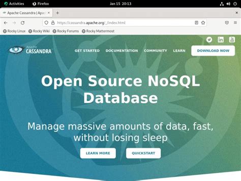 how to install apache cassandra on rocky linux el9 or el8