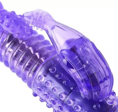 360 Degree Rotating Thrusting G Spot Clitoral Jelly Rabbit Vibrator