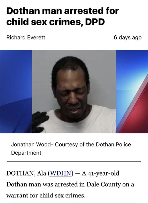 Sharika Soal On Twitter 41 Yr Old Jonathan Wood Arrested For Sex