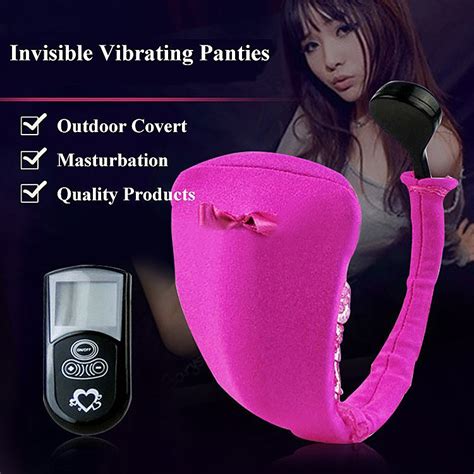 10 functions wireless control vibrator c string invisible