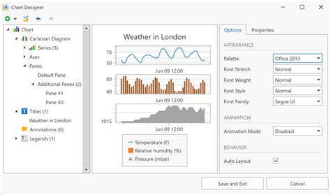 chart designer for developers wpf controls devexpress documentation