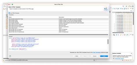 java no create xhtml option in eclipse stack overflow