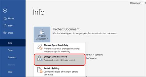 How To Password Protect Your Ms Office Documents Windospc