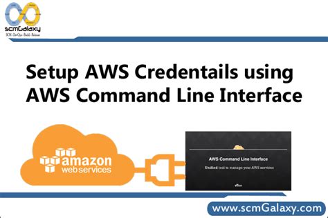 how to setup aws credentials using aws command line interface