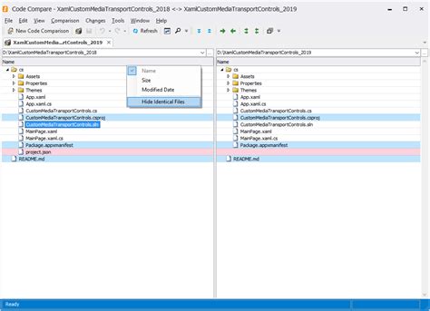 compare folders with code compare free directory compare tool