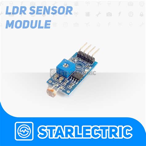 Jual Light Sensor Module Sensor Cahaya Modul Dengan Ldr Arduino