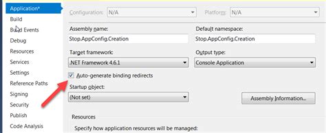 c app config stop creating stack overflow