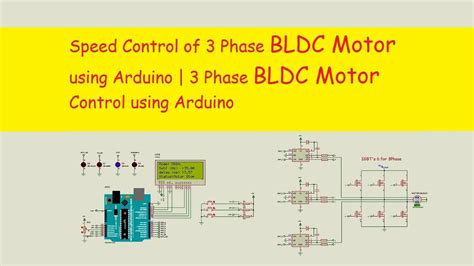 speed control of 3 phase bldc motor using arduino 3 phase bldc motor