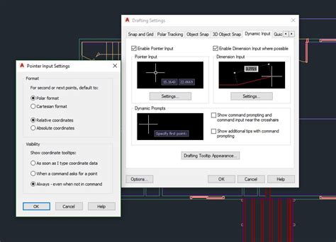 dynamic input not recognizing my edits in autocad architecture