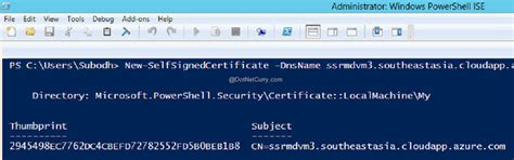 configure winrm to execute powershell script on a remote
