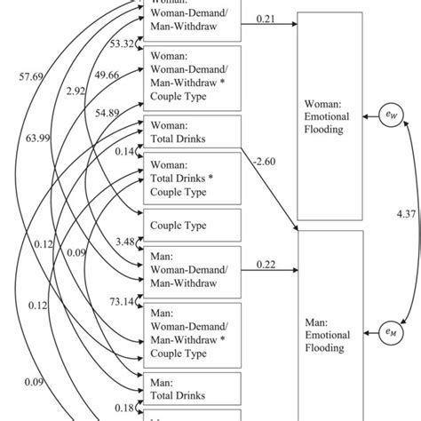 Actor Partner Interdependence Models For Woman Demand Man Withdraw