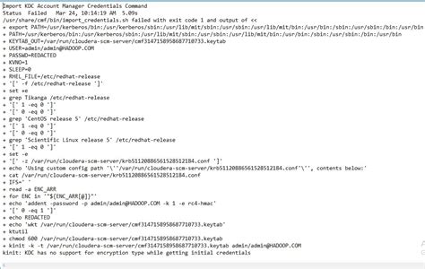 solved unable to configure kerberos using cloudera manage