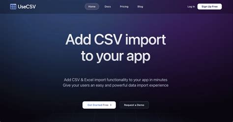 usecsv add csv import to your app