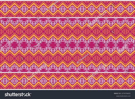 Ethnic Design Drawing Philippines Traditional Patterned Stock Vector