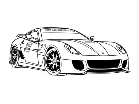 Coloriage Ferrari à Imprimer Sur Coloriageenfant Com