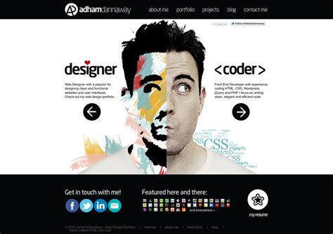 me creative portfolio web design designer unknown ux