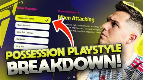 Efootball 2023 Possession Playstyle Tactics And Players Youtube