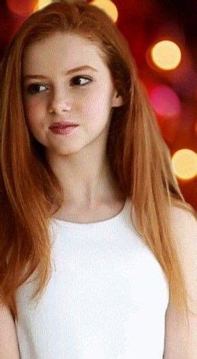 Francesca Capaldi Actress Model Red Haired Beauty Beautiful Red