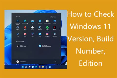 how to check windows 11 version build number edition