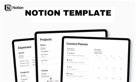 design custom notion template redesign setup notion workspace notion va
