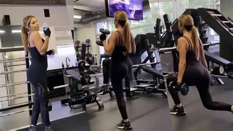 Larsa Pippen Works Her Butt Off During Bodysuit Lunge Session Gotta