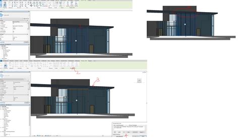 solved how to align a line in edit profile mode to a sloped plane
