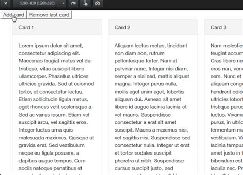 react card scroll component reactscript