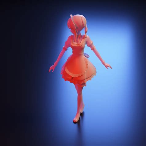 Anime Princes 3d Printed Files Stl Digital Print Set Etsy