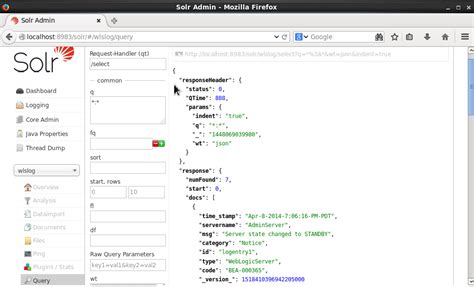 indexing oracle database table data in apache solr 5 x on oracle linux 6 x