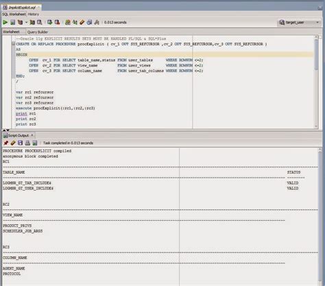 oracle 12c implicit result sets in sql developer 4 1