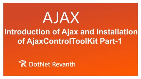 introduction of ajax and installation of ajaxcontroltoolkit part 1