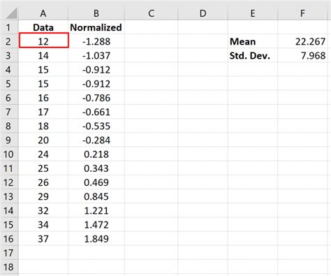 how to normalize data in excel statology