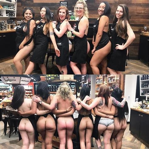 come to work naked day lush store various years and venues 180 pics