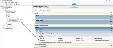 push ssl certificates to client computers using group policy vgeek