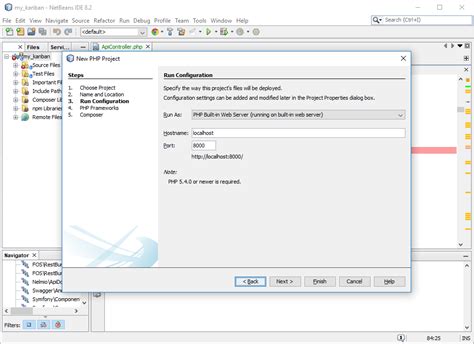 php how to install symfony4 in netbeans stack overflow
