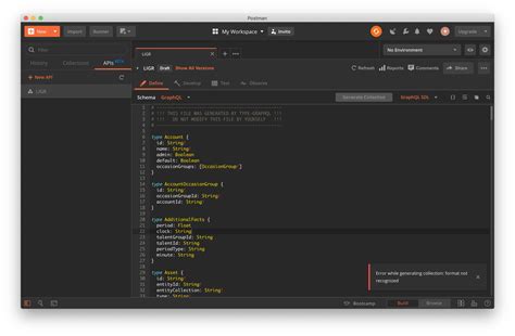 add graphql support · issue 1669 · postmanlabs postman