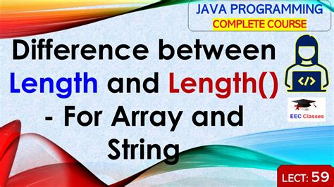 difference between length and length for array and string youtube
