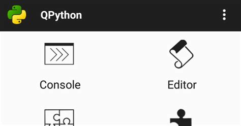 qpython como usar python en android ~ crissway