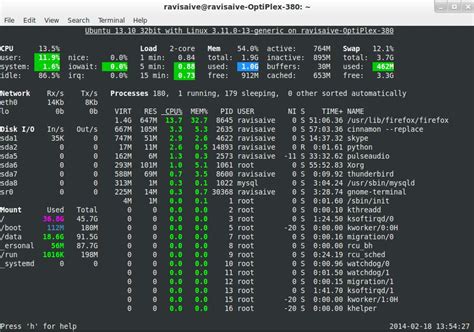 20 command line tools to monitor linux performance