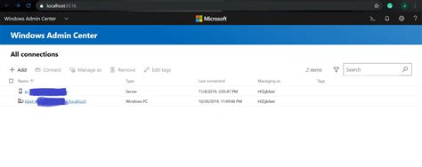 Install And Configure Windows Admin Center On Windows Server 2019