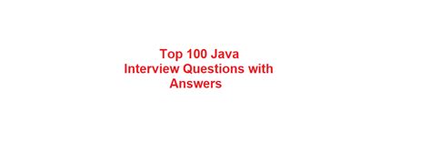 java interview questions and answers dot net tutorials