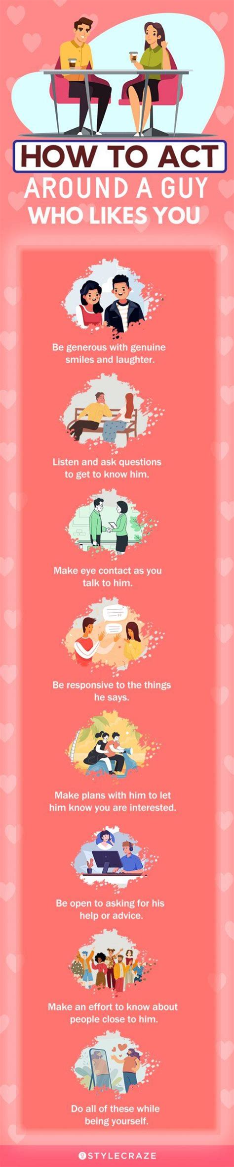 How To Tell If A Guy Likes You 50 Signs To Observe