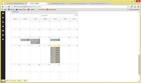 javascript remove time from fullcalendar stack overflow