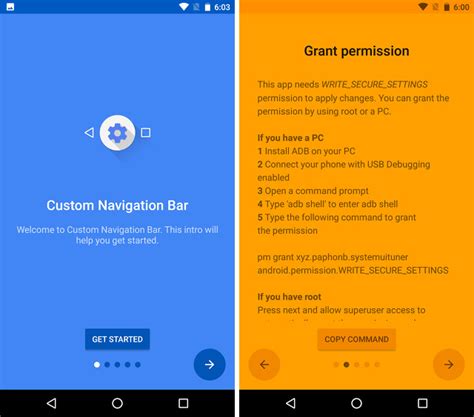 how to set custom navigation bar icons in android no root beebom