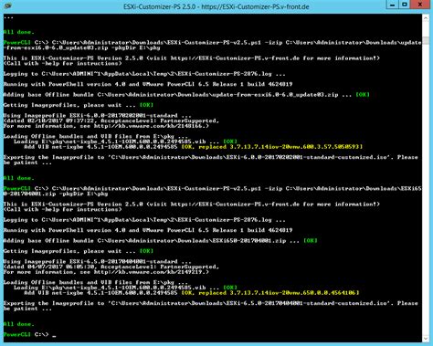 Powershell Script To Customise Drivers Into Esxi Virtualize Everything