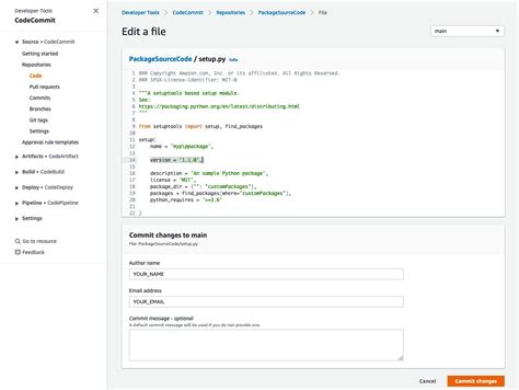 create a multi region python package publishing pipeline with aws cdk