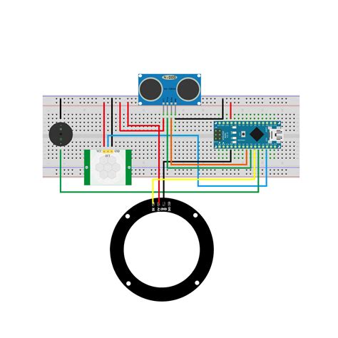 how to make arduino social distancing device with pir arduino project hub